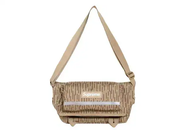Supreme Messenger Bag - Tan Raindrop | Editorialist
